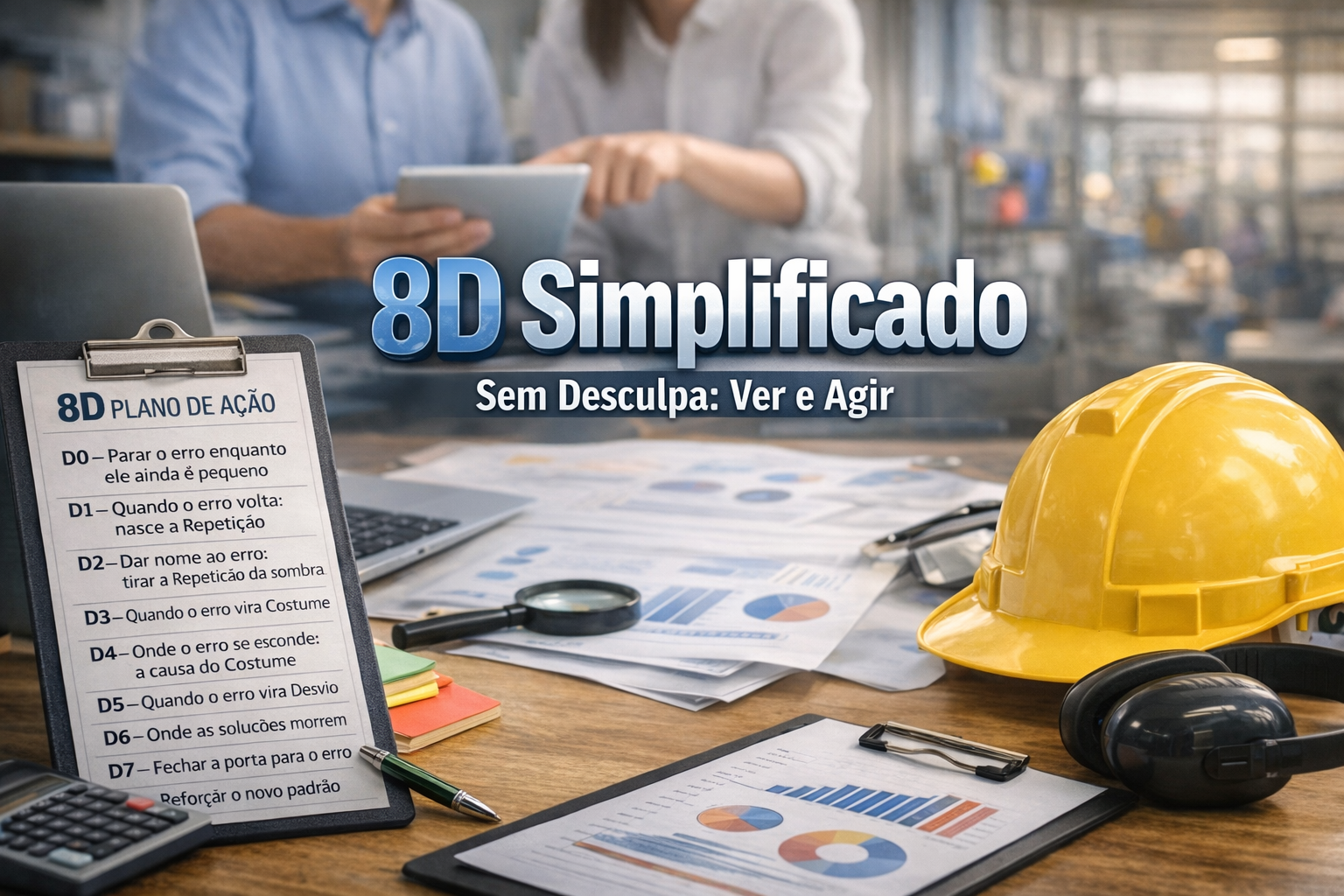 8D Simplificado Sem Desculpa: Ver e Agir - Doutorgestao